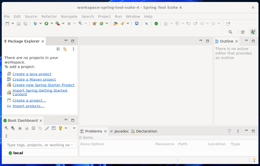 Spring Tools 4 for Eclipse を Ubuntu にインストールする #Java - Qiita