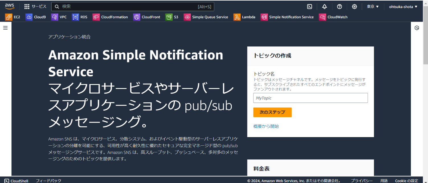 AWS Lambda/SNSを連携し、メール通知を行ってみる[01] #lambda - Qiita