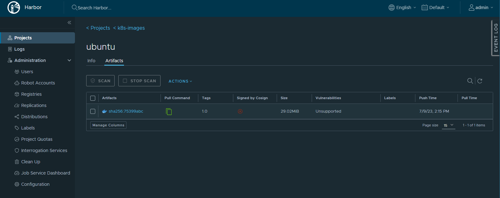 Harborにコンテナイメージをpush/pullする #Docker - Qiita