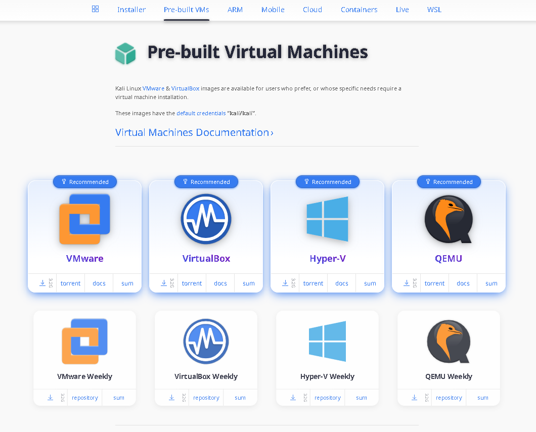 Kali Linux環境をVirtualBox上に用意する #Windows - Qiita