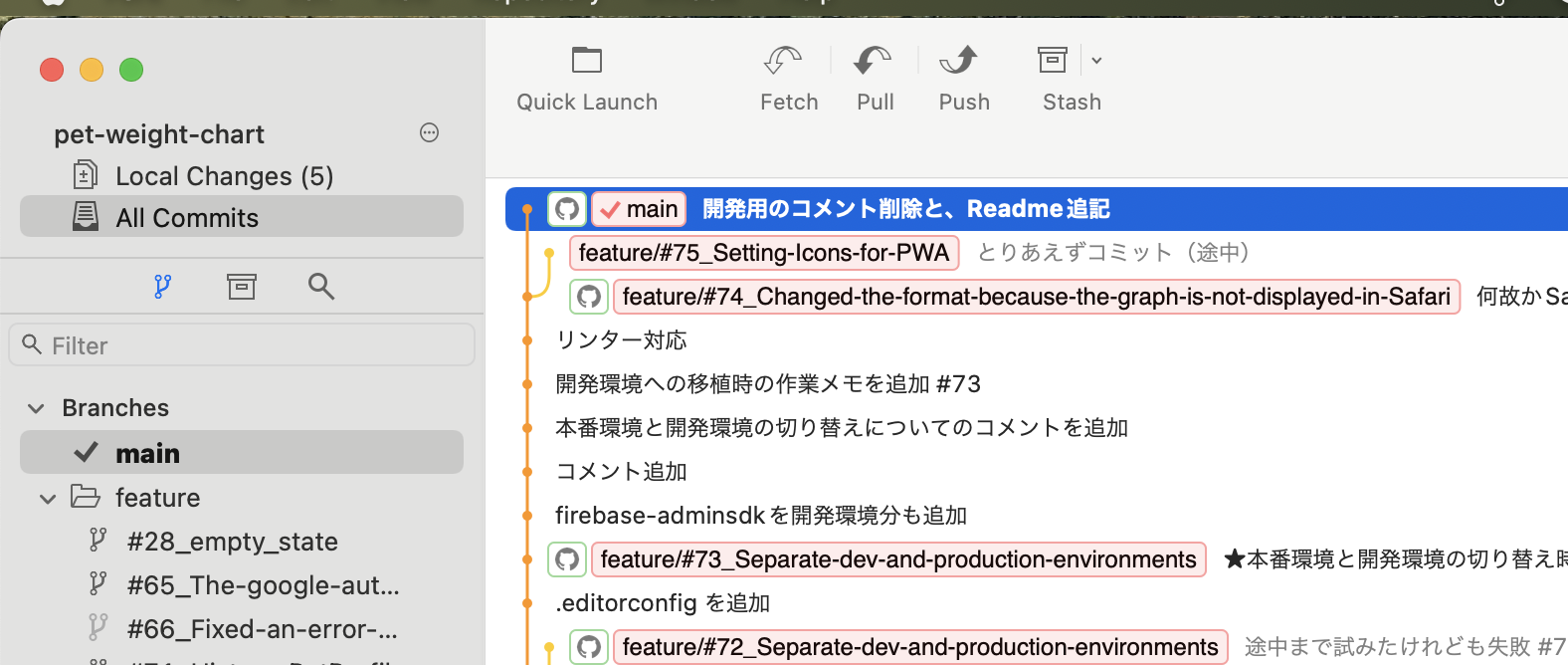 fork（gitをGUIで操作するソフト）の使い方（※社内共有用にスクショつきで書いてみた） #Git - Qiita
