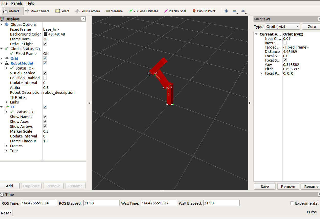 rvizを使いこなす！ #ROS - Qiita