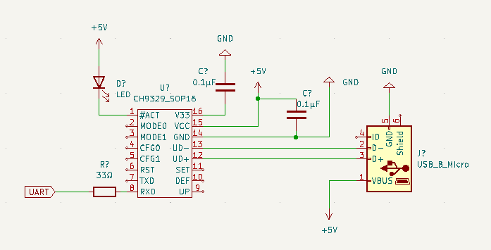 UART to USB HID 変換IC、CH9329の使い方。 #Keyboard - Qiita