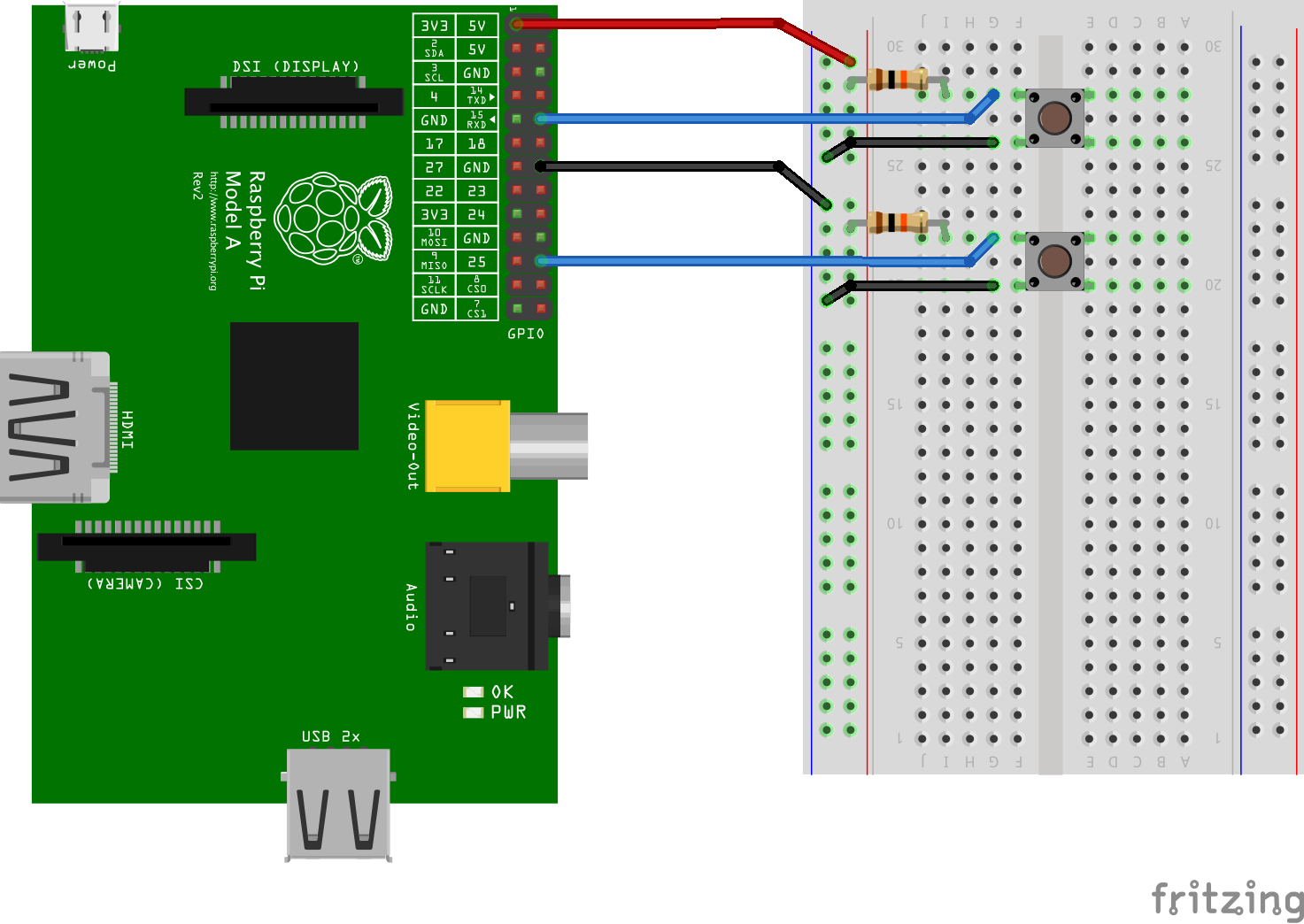 Raspberry PiとPythonでLCD(16x2)ゲームを作成する #RaspberryPi - Qiita