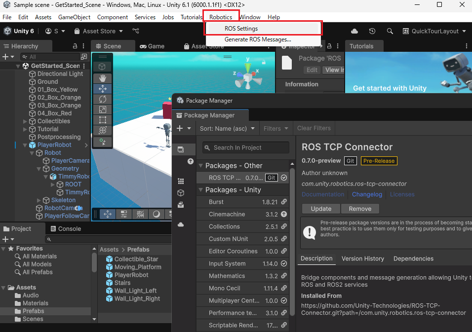 [Unity / ROS2 / Windows] 【公式準拠】WSL2 上で Unity-Robotics-Hub を使って ROS2 通信する #初心者 - Qiita