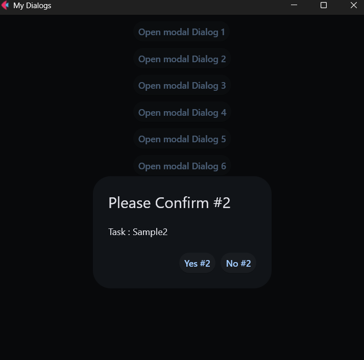 【備忘録】Fletでモーダル画面を各ボタンで表示できるようにする #Python - Qiita