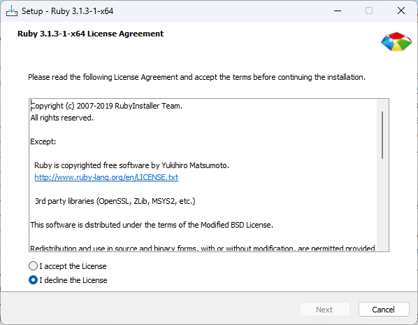 【Windows11】Ruby on Rails 環境構築手順 #Ruby - Qiita