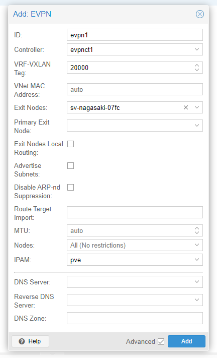 【ProxmoxVE SDN】EVPNを用いて物理マシン間で仮想ネットワークを共有する #proxmox - Qiita