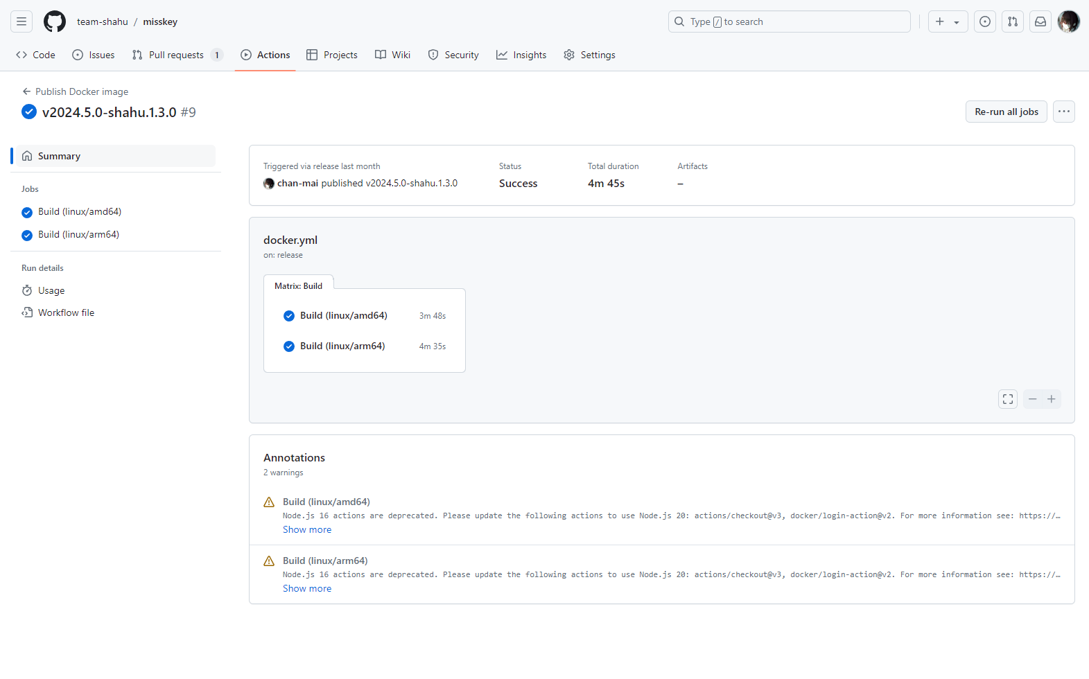 Actionsから自動でGitHub Container Registry(ghcr.io)にDockerイメージをpushする ...