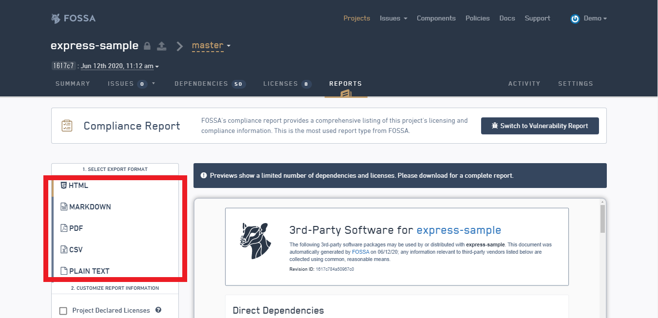 OSSライブラリのライセンス管理の決定版「FOSSA」を使ってみよう - Qiita