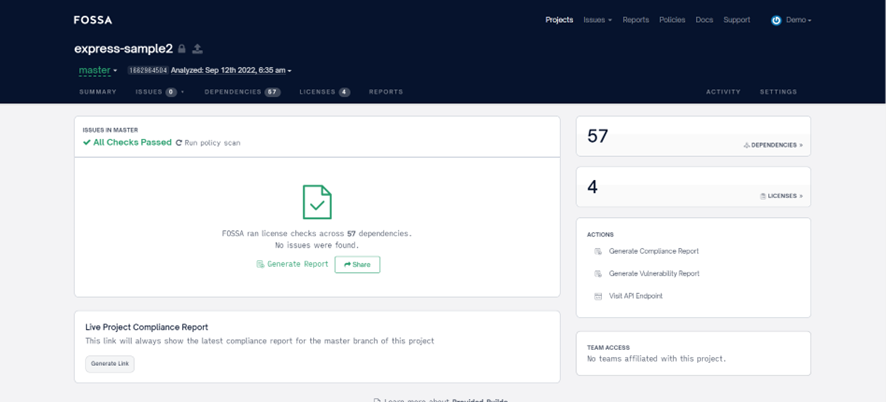 OSSライブラリのライセンス管理の決定版「FOSSA」を使ってみよう #ツール - Qiita