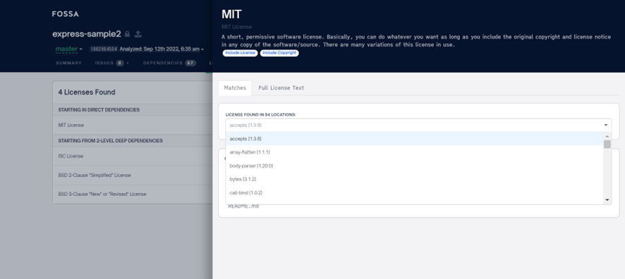 OSSライブラリのライセンス管理の決定版「FOSSA」を使ってみよう #ツール - Qiita