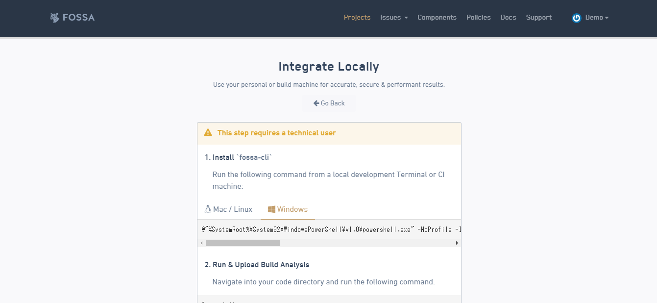 OSSライブラリのライセンス管理の決定版「FOSSA」を使ってみよう - Qiita