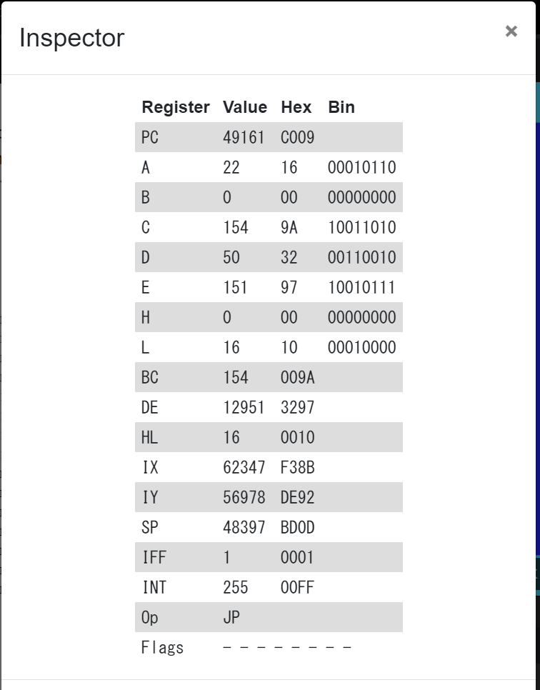 Z80エミュレータの製作(2) #Z80 - Qiita