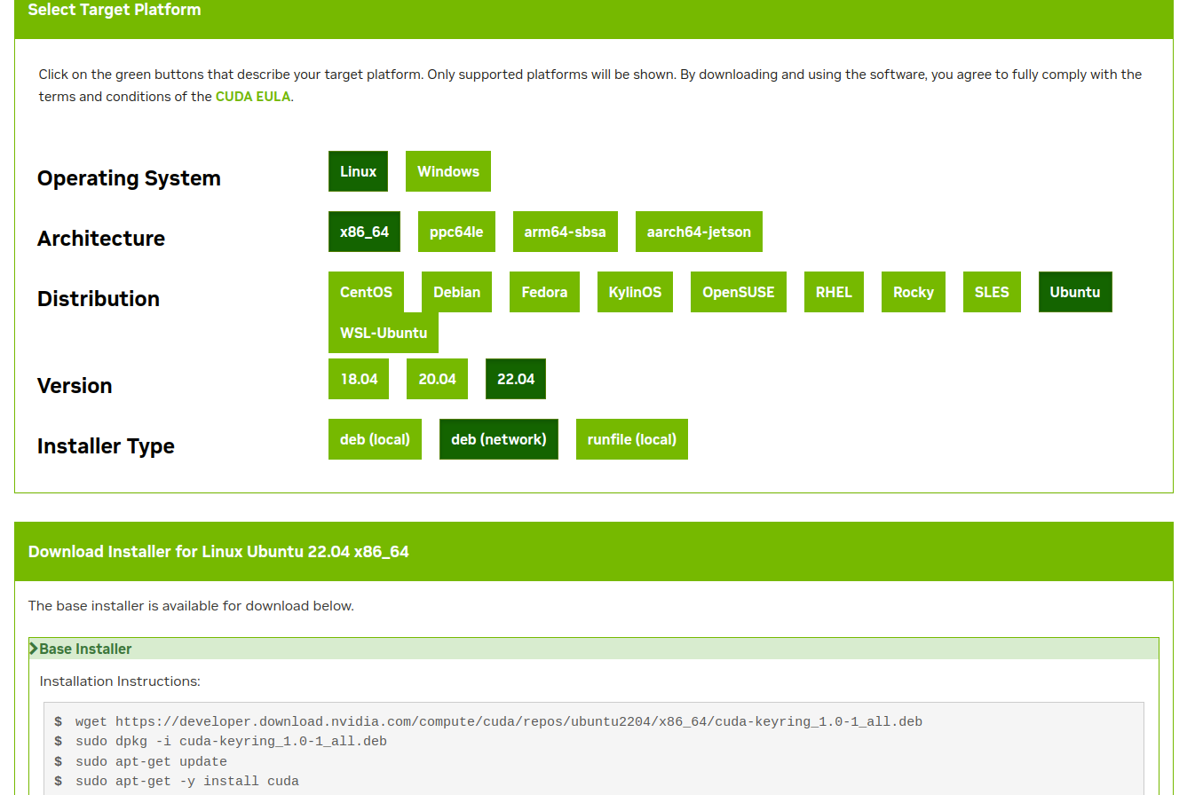 UbuntuでCUDA，NVIDIAドライバ，cudnnをインストールし，PyTorchでGPU環境を使えるようにするまで #Python - Qiita