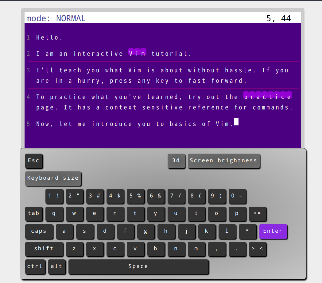 【Vim】vimtutorはつまらないという人へ #初心者 - Qiita
