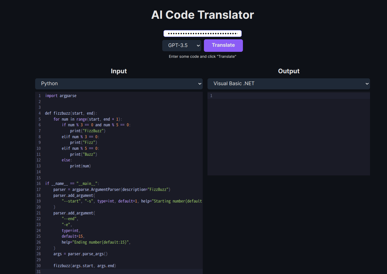 【AI Code Translator】AIを用いてコードを別の言語へ翻訳する！ #Python - Qiita