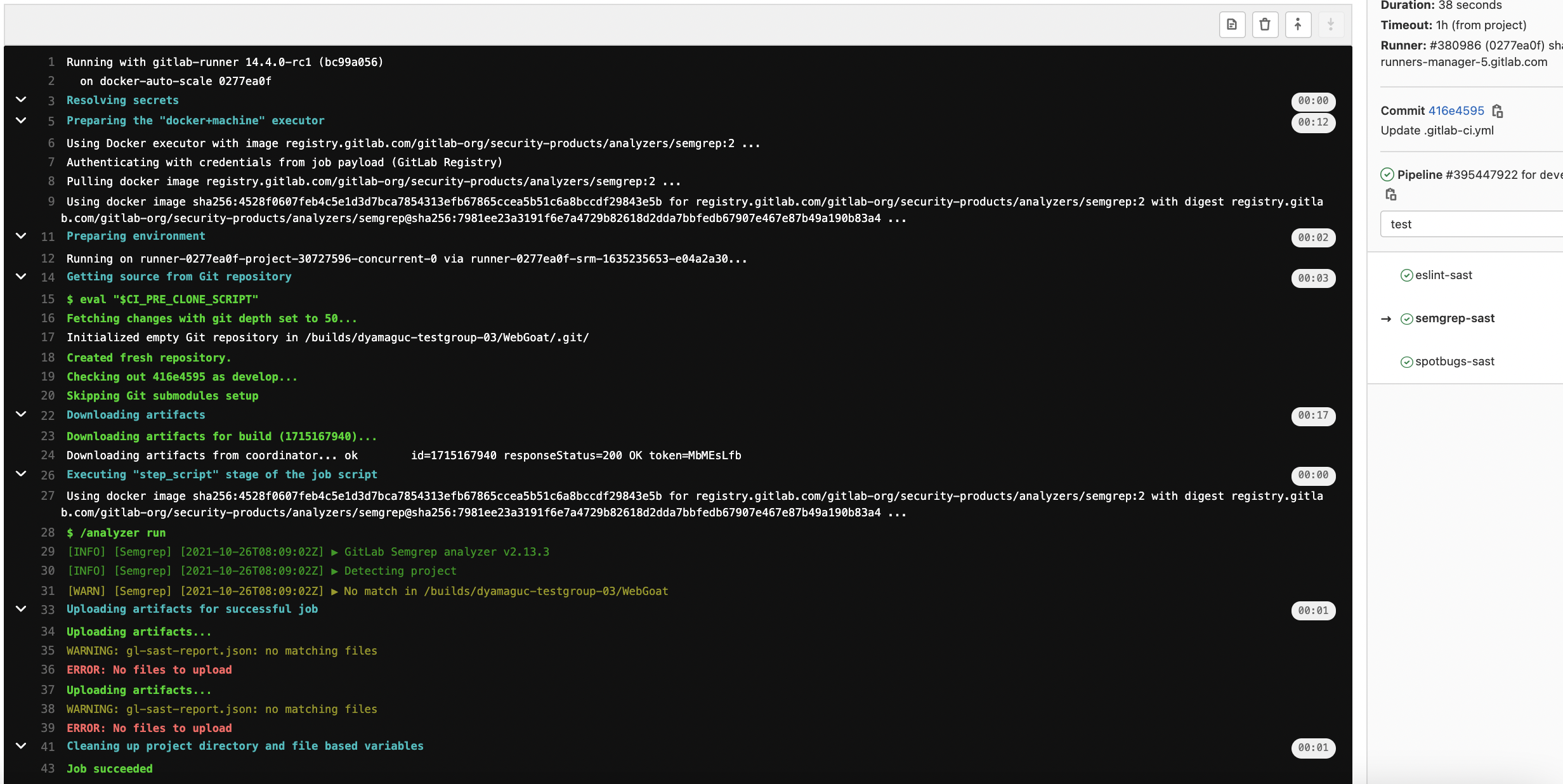 Gitlab SAST Semgrep Git Qiita