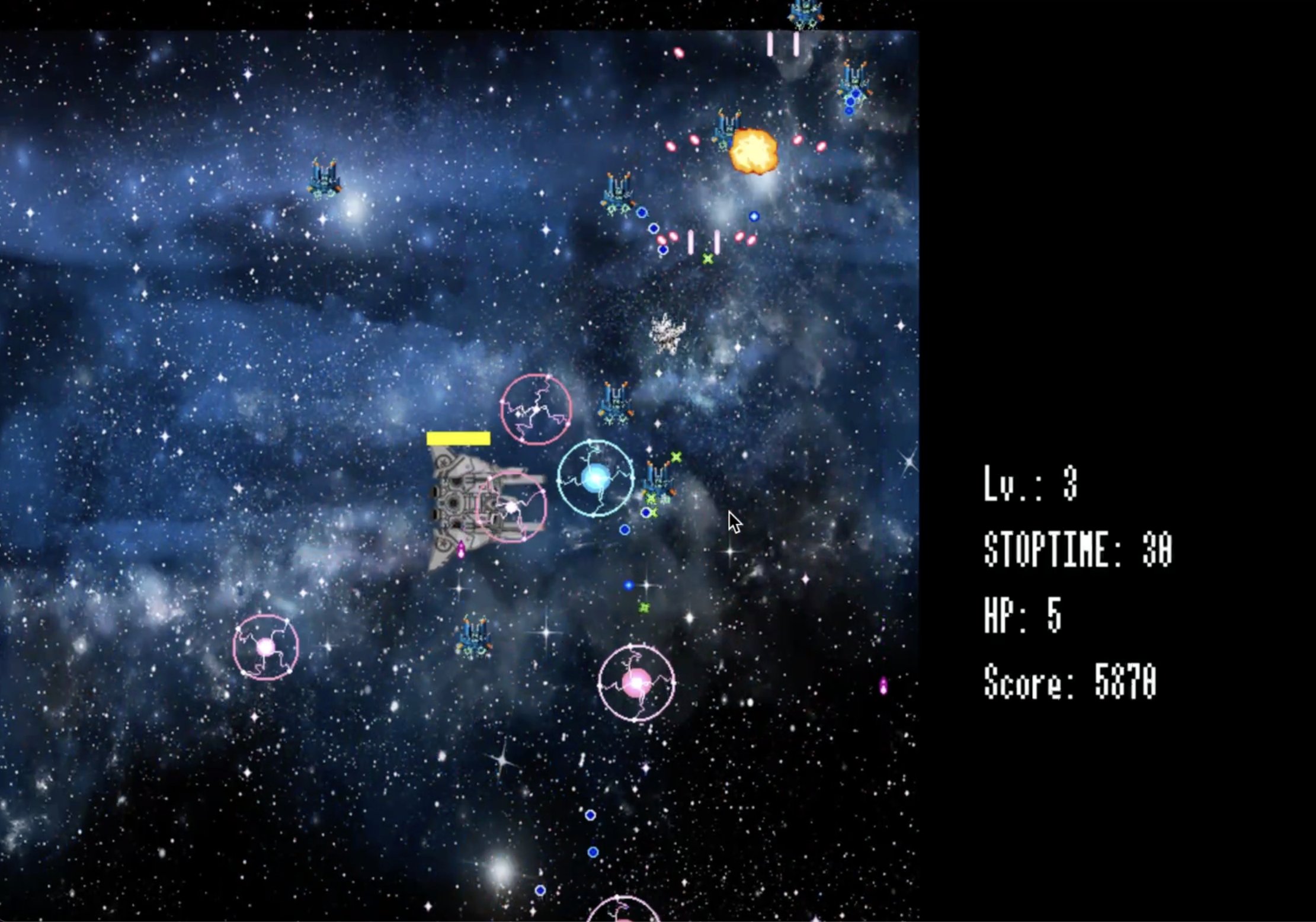 OpenCV+pygameで簡単な立ち絵付きシューティングゲームを作るお気軽ゲーム入門(前編) #Python - Qiita