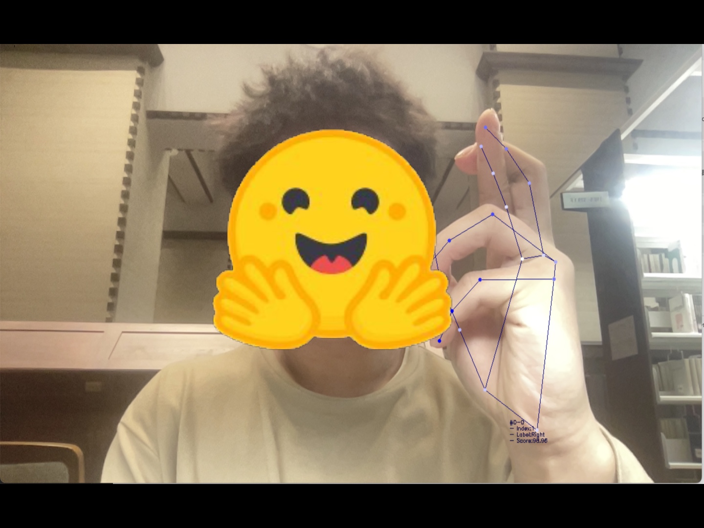 MediaPipeを使って領域展開した(Gesture推定/リアルタイム認識) #Python - Qiita