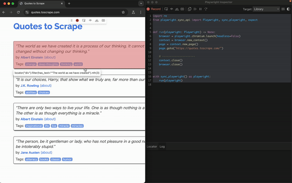 Python開発: ブラウザ操作処理をPlaywrightで効率的に開発しよう！ #スクレイピング - Qiita