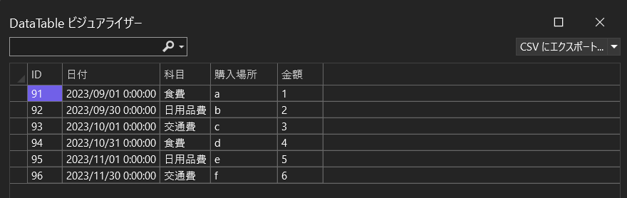 【VB.NET】DataTableについて #VB.Net - Qiita