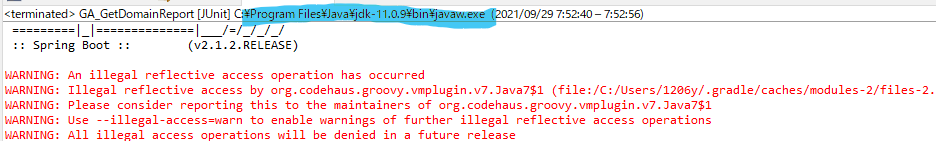 STSでCould not initialize class org.codehaus.groovy.vmplugin.v7.Java7 #STS - Qiita