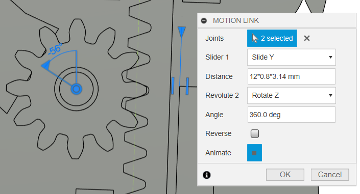 Fusion360でラックアンドピニオンを作る #Fusion360 - Qiita