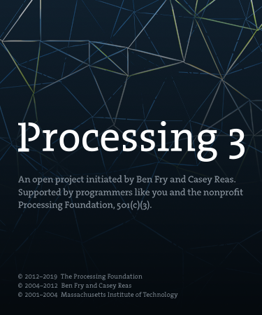 🎉祝 Processing4.0 正式版 🚀 #processing - Qiita