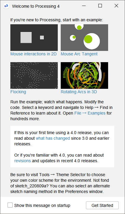 🎉祝 Processing4.0 正式版 🚀 #processing - Qiita