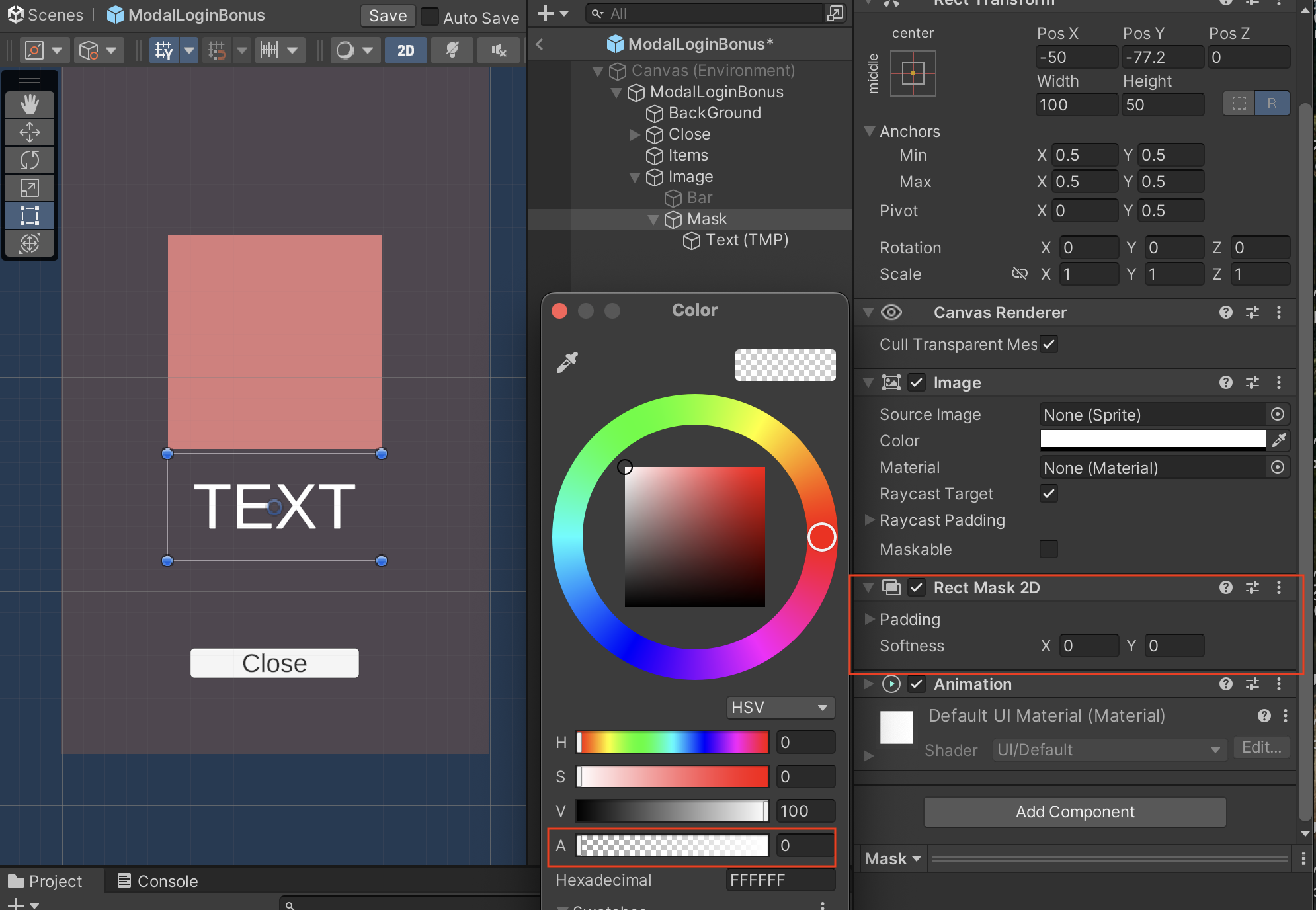 【Unity】Maskを使ったアニメーション作成 #UI - Qiita