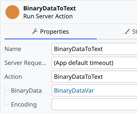 [ODC]Client ActionでのBinary Data→Text変換 #outsystems - Qiita