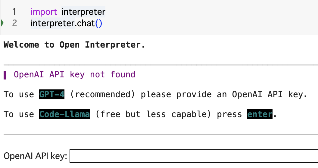 凄すぎると話題の「Open Interpreter」の始め方・使い方まとめ #Python - Qiita