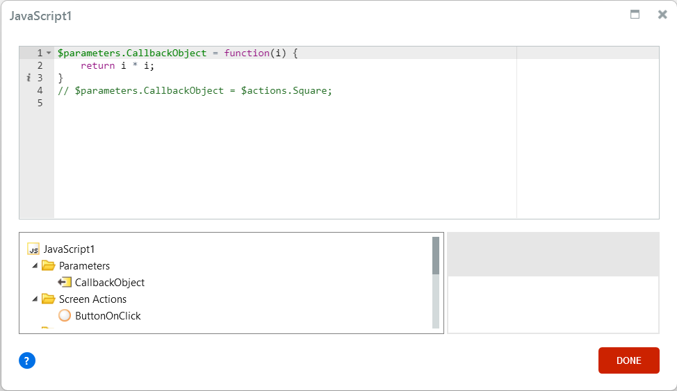 [OutSystems]Reactive WebのClient Actionでコールバック等を実装してみた #JavaScript - Qiita