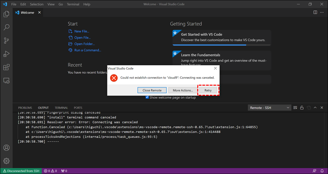 VS Code から Cloud9 に SSH 接続する方法 #AWS - Qiita