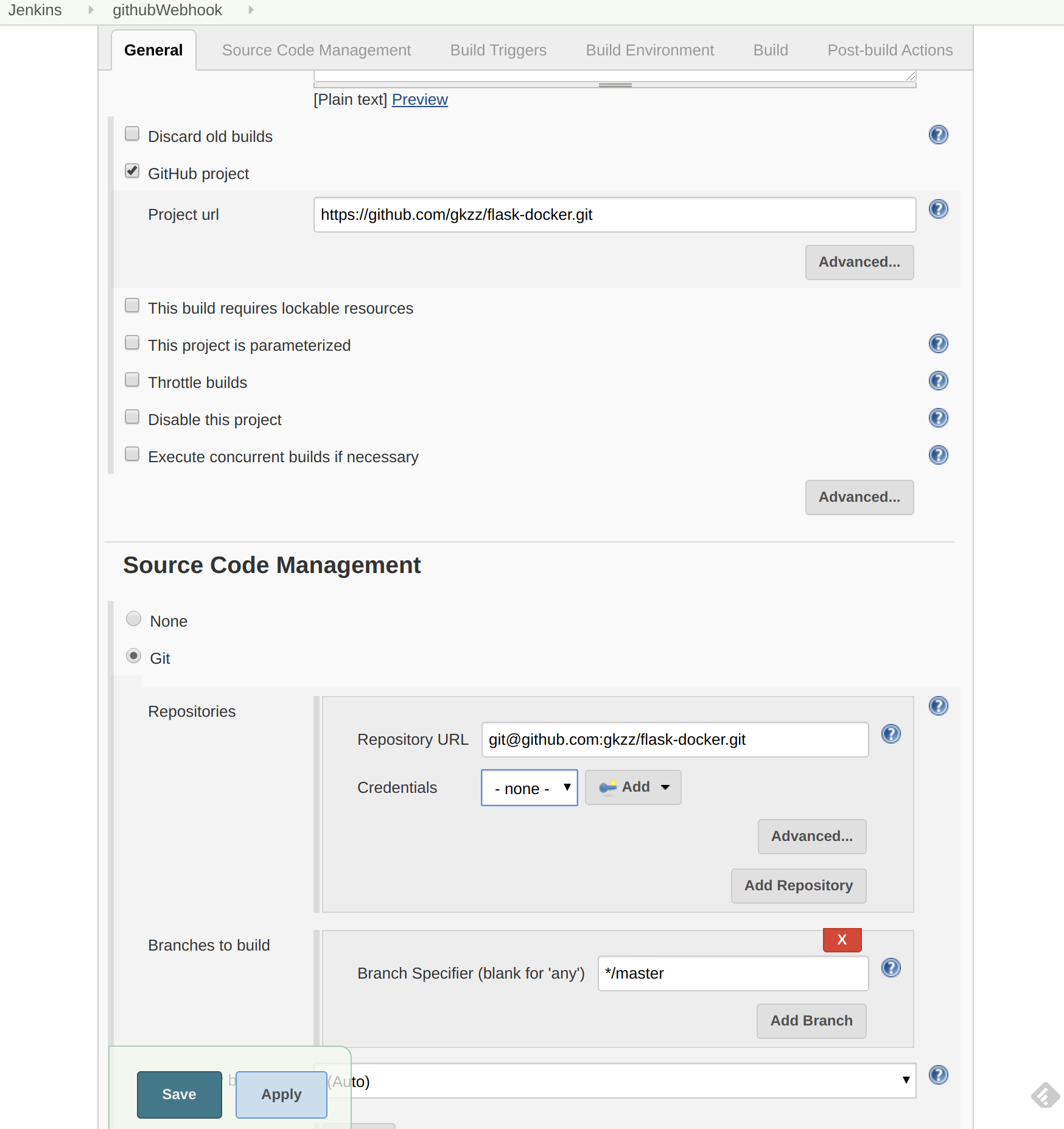 GithubとJenkinsを連携させるにあたり、Github webhookの設定でつまずいたのでまとめておく #AWS - Qiita