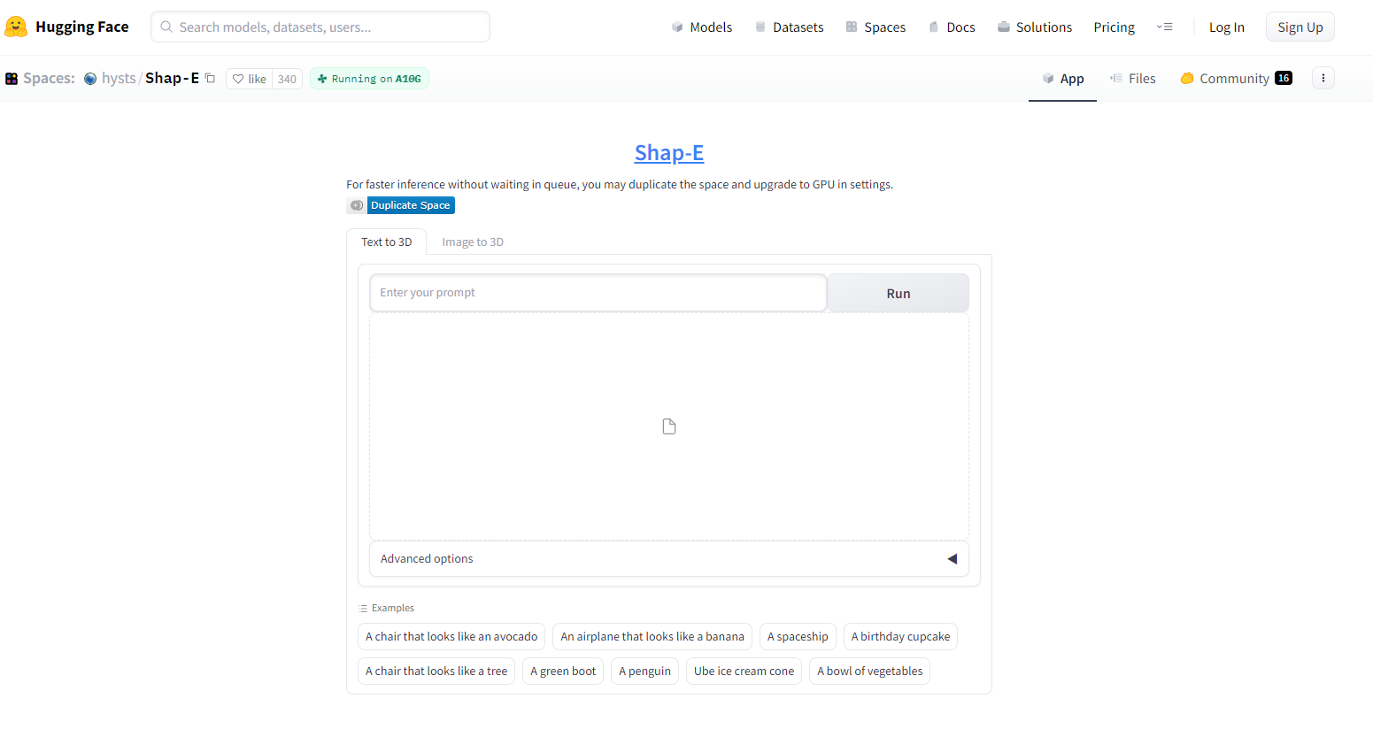 Shap-E×DreamTextureで生成したモデルをPlayCanvasにインポートしてみよう #JavaScript - Qiita