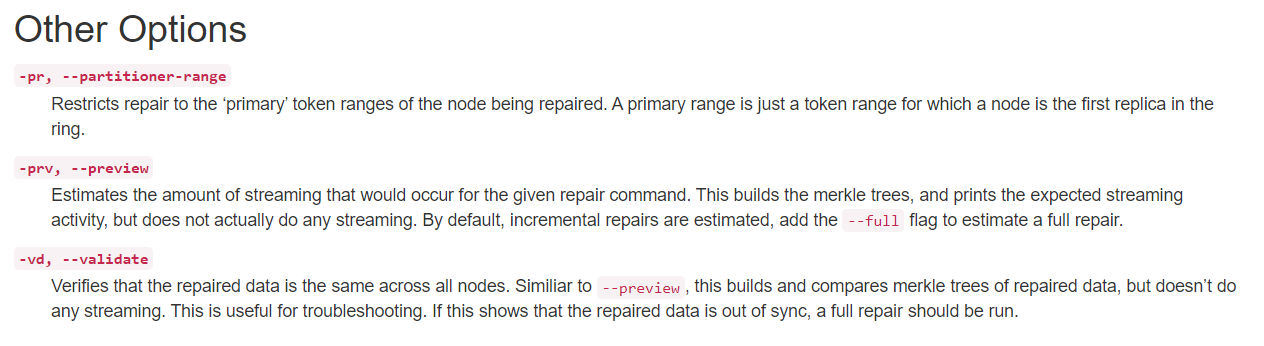 Cassandraのクラスター構成、Repair #Cassandra - Qiita