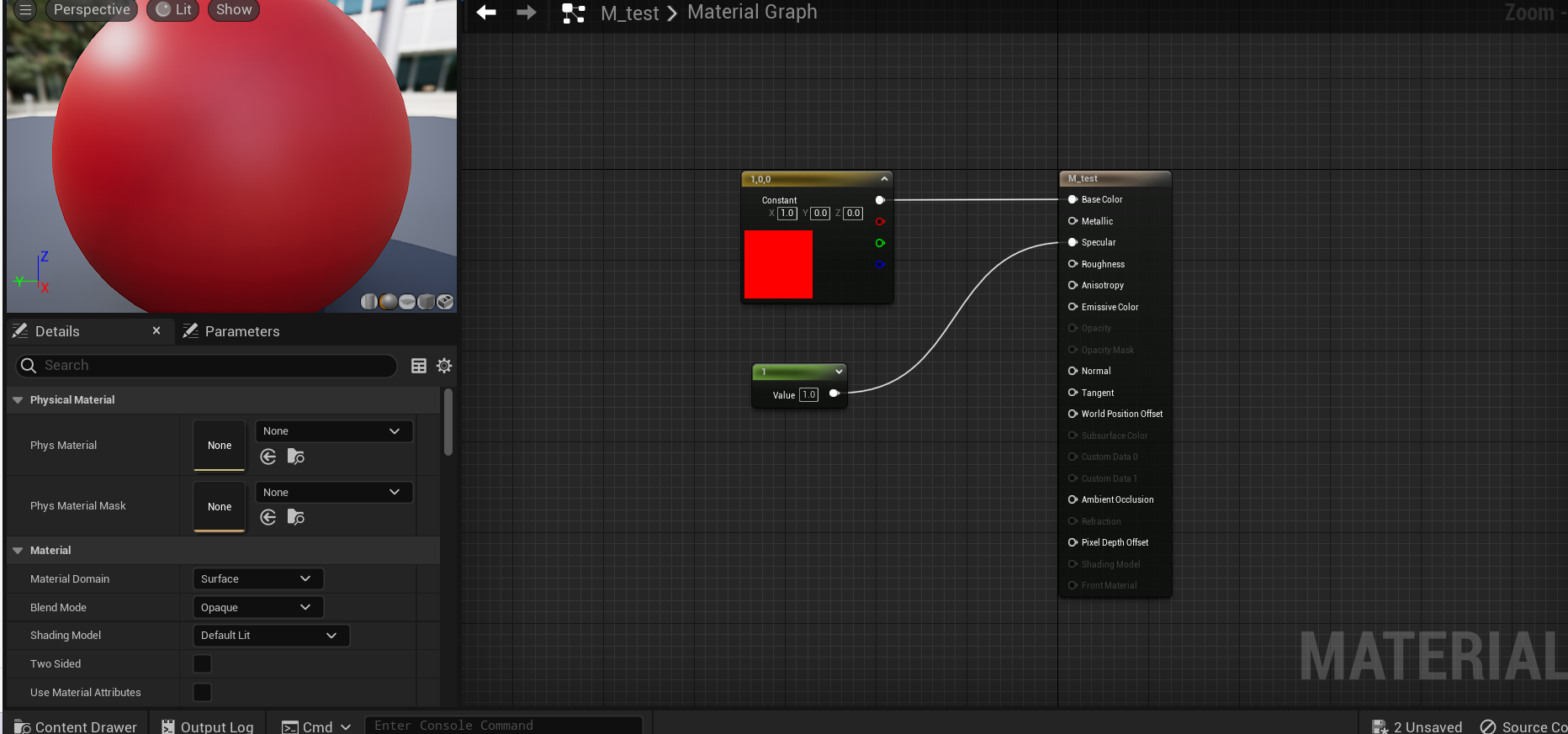 Unreal Engine 5 マテリアルを勉強 #UnrealEngine - Qiita