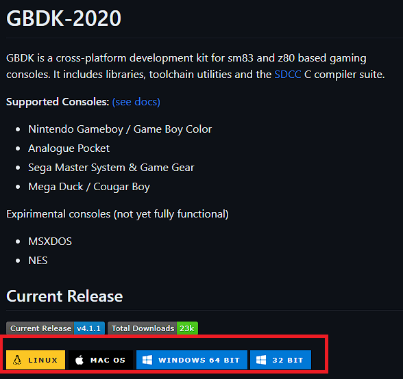 1.GBDKの導入 #C - Qiita