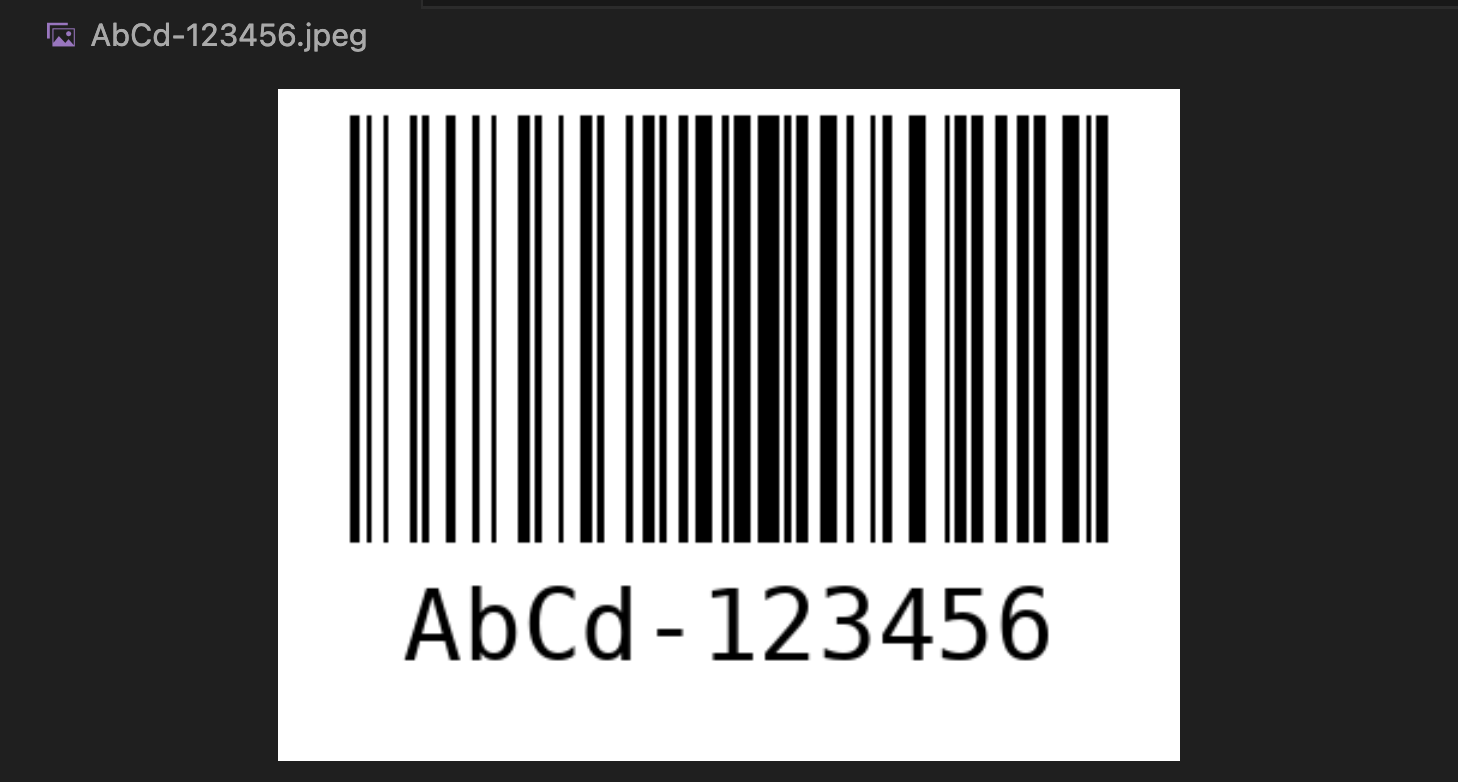 バーコードとQRコードの生成プログラム #Python - Qiita