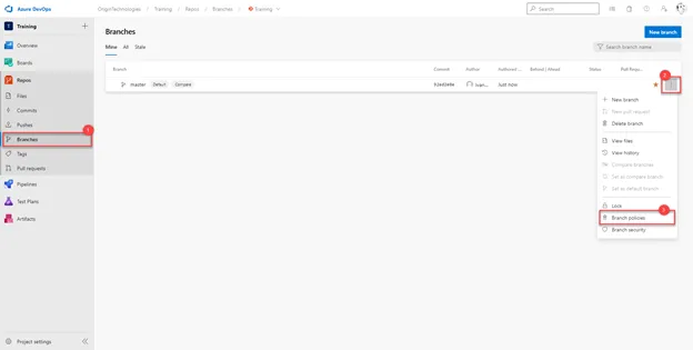 Azure DevOps のブランチ保護 #devops - Qiita