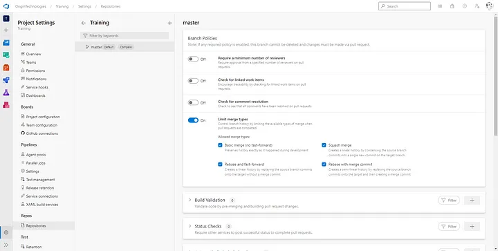 Azure DevOps のブランチ保護 #devops - Qiita