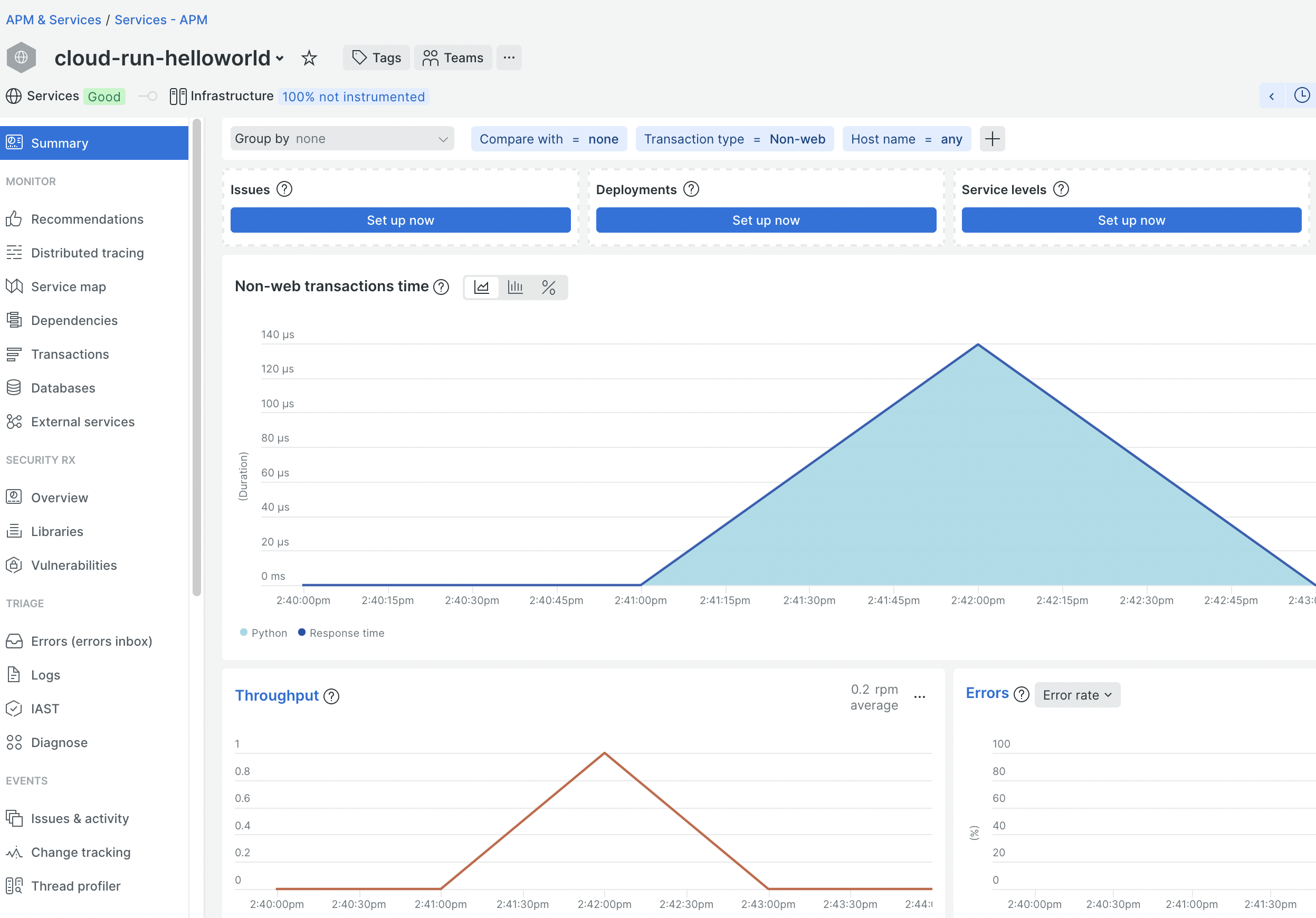 バッチジョブの監視、諦めてない？New Relic APMで短命プロセスを捉える方法（Cloud Run編） #Python - Qiita