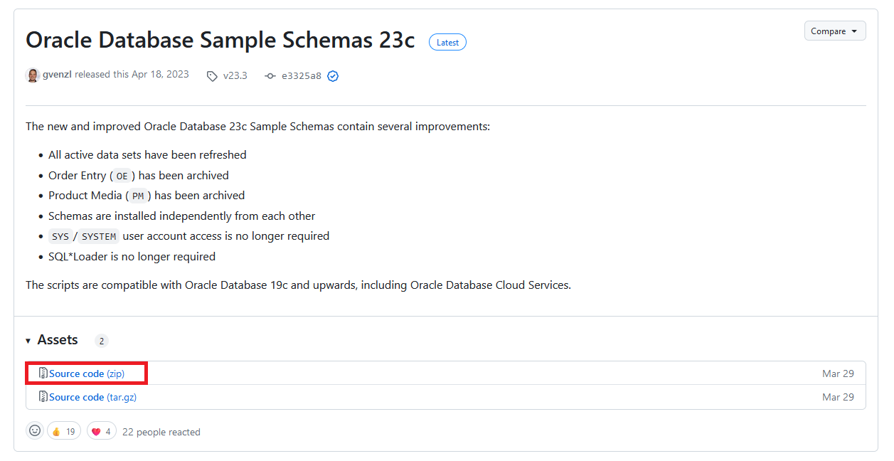 Oracle Database Sample Schemasをインストールしてみた #oracle - Qiita