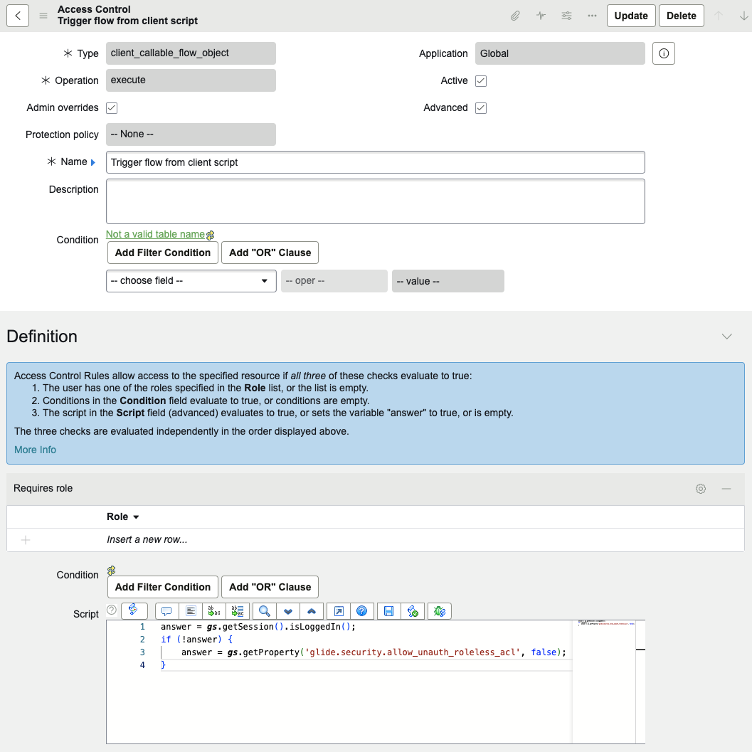 [ServiceNow] Client Side ScriptからFlowを呼び出す #flow - Qiita