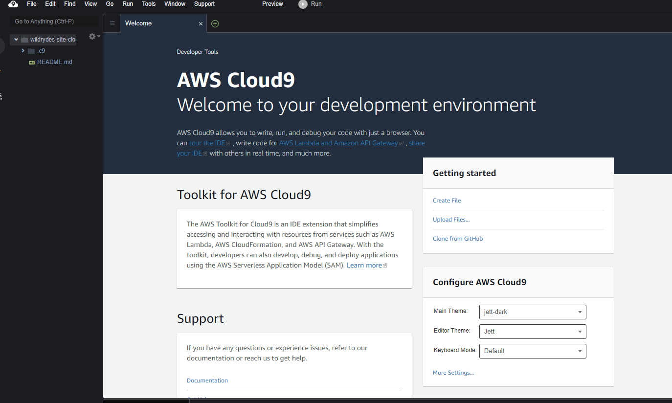 AWS Cloud9 + AWS CodeCommit + AWS AmplifyでWebサイトを公開してみる #cloud9 - Qiita