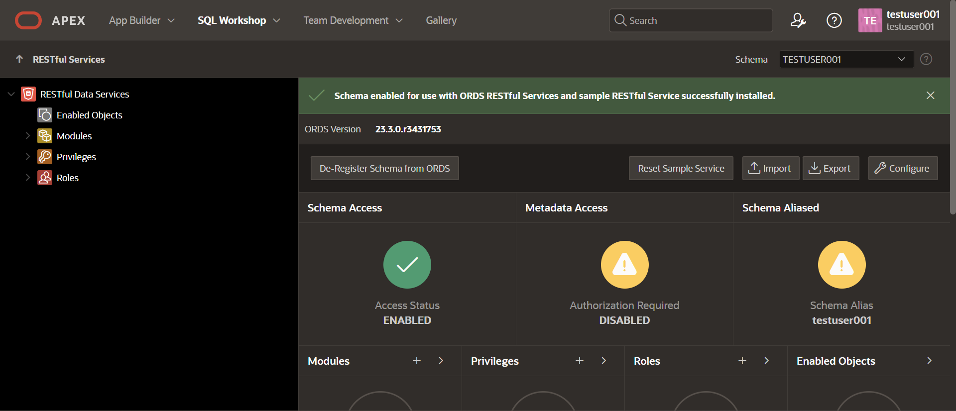 【OCI】APEXのREST API機能を使ってAutonomous Databaseにデータを登録してみる #oci - Qiita
