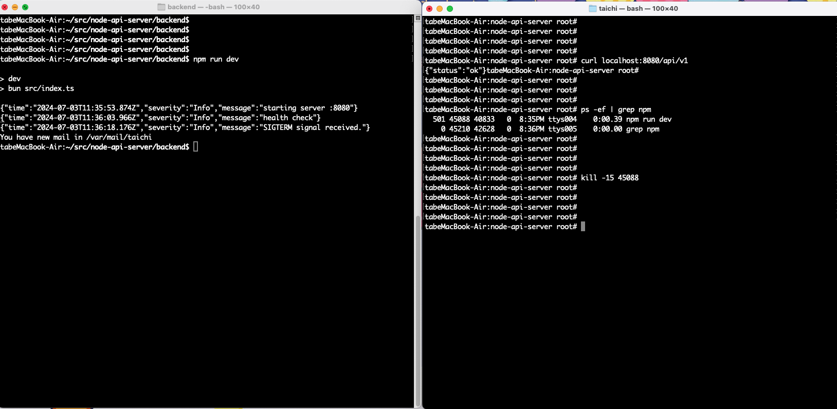【解説付き】Node.js + ExpressのAPIサーバをgraceful shutdownする【実装例付き】 #ECS - Qiita