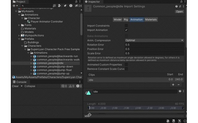 UnityのAnimation Clipの動きを楽に確認したい #Unity - Qiita